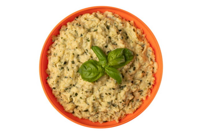 Chicken Parmesan and Basil Risotto | #5040