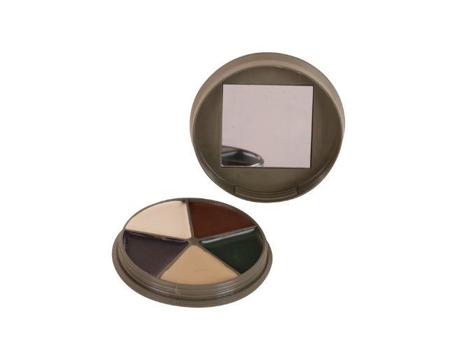 camouflage compact with camo cream
