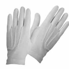White Parade Gloves